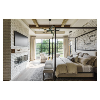 The Stone Springs Ranch Floor Plan - Farmhouse - Bedroom - Kansas City ...