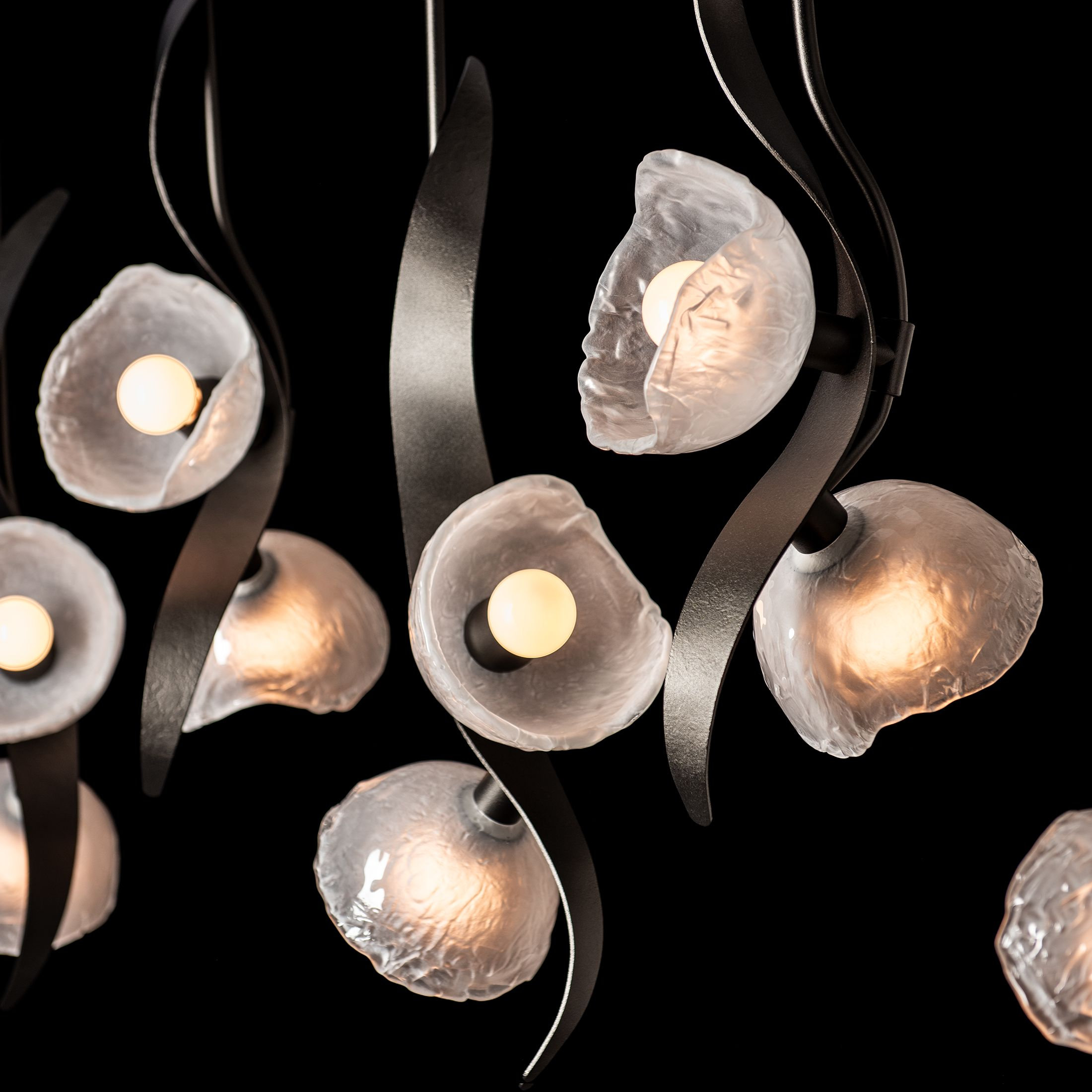 Mika 10-Light Pendant, Oil Rubbed Bronze - Contemporary - Pendant ...