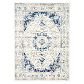 Traditional Medallion Verona Rug, 2'8"x20' - Contemporary - Hall And ...