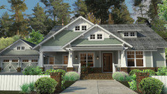 Transform our ranch into craftsman style