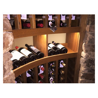 Reclaimed Chestnut Wine Cellar w/ Radius Dome Ceilings - DC Metro - by ...