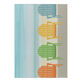 Indoor/Outdoor Harbor HA1 Poolside Machine Washable 10' x 14' Rug, 10 ...