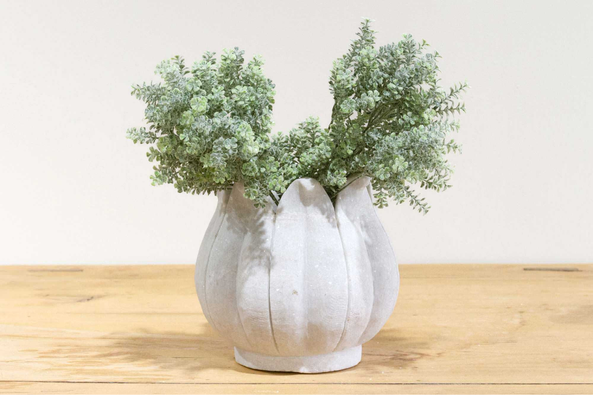 Carved White Marble Lotus Vase-Guru - Asian - Vases - by De-cor | Houzz