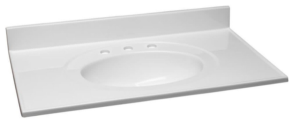 Design House 586370 37" Marble Vanity Top - Contemporary - Bathroom ...