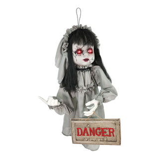 Animatronic Haunted Victorian Child Groundbreaker, Lights and Sound ...