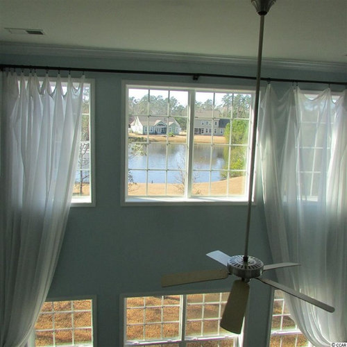 Need help selecting best gray color for great room with huge windows.