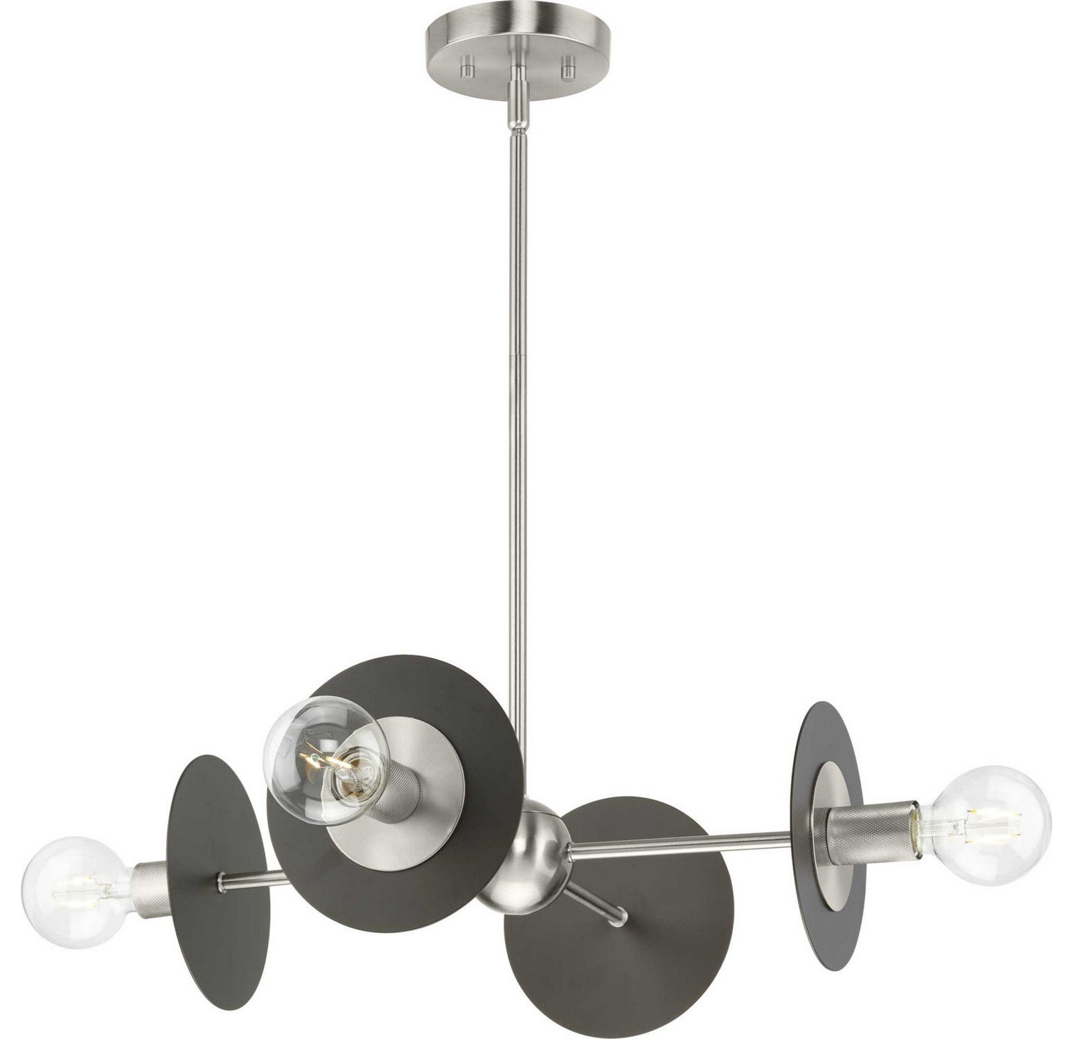 Trimble 4-Light Chandelier, Brushed Nickel - Transitional - Chandeliers ...