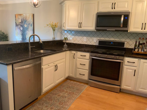 kitchen counter update