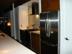 8-foot wide kitchen?