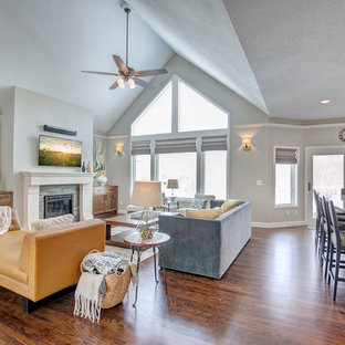 75 Most Popular Transitional Living Room Design Ideas for 2019 ...