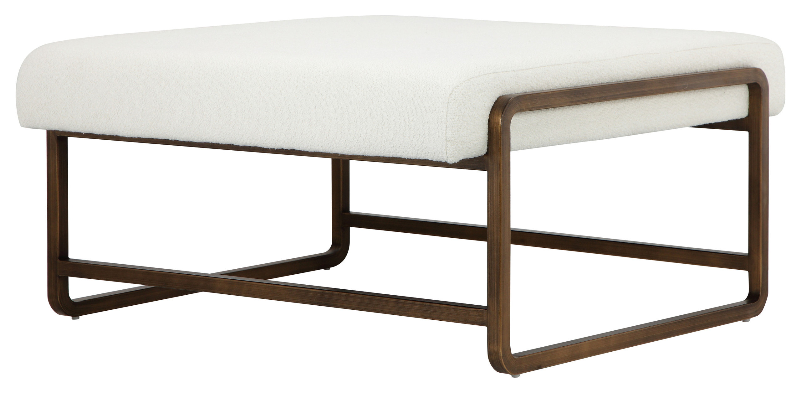 Cole Square Bench - Contemporary - Upholstered Benches - by American ...