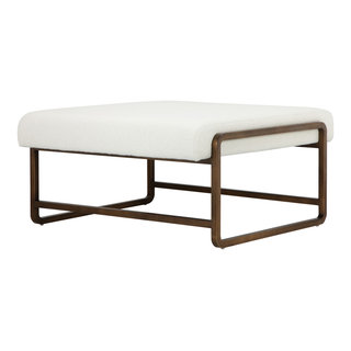 Cole Square Bench - Contemporary - Upholstered Benches - by American ...
