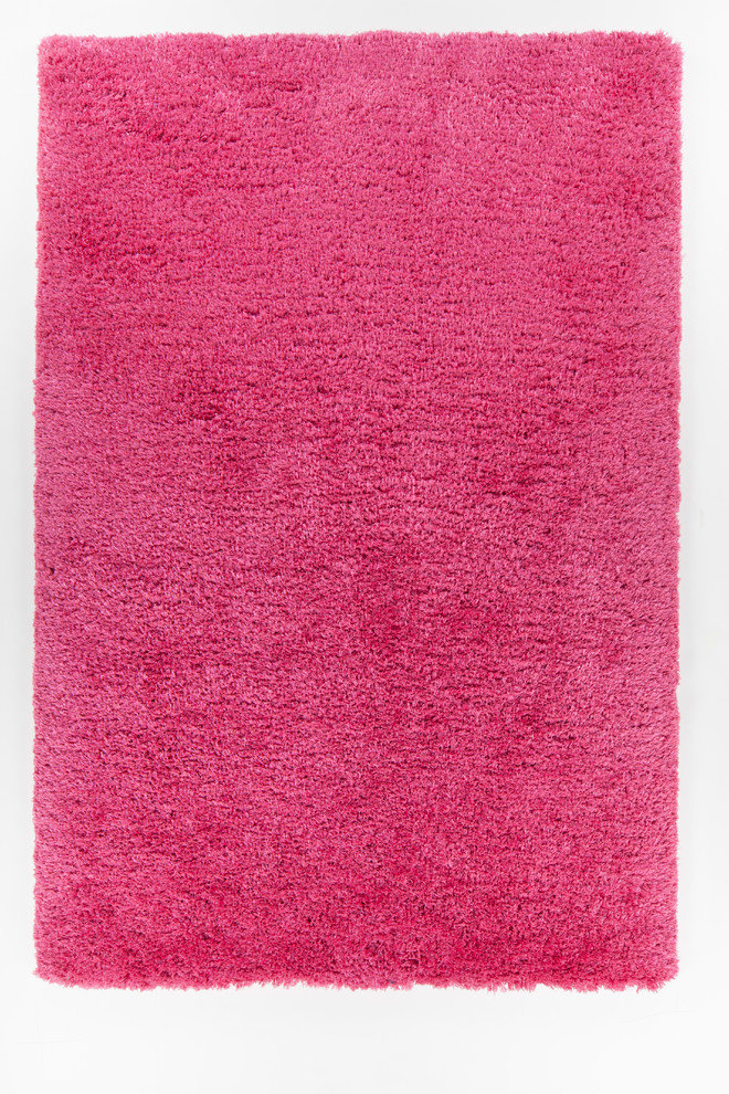 Osim Contemporary Area Rug, Hot Pink, 9'x13' - Contemporary - Area Rugs ...