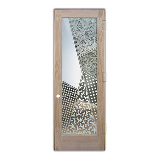 Interior Prehung Door or Interior Slab Door - Matrix Angles - Primed ...