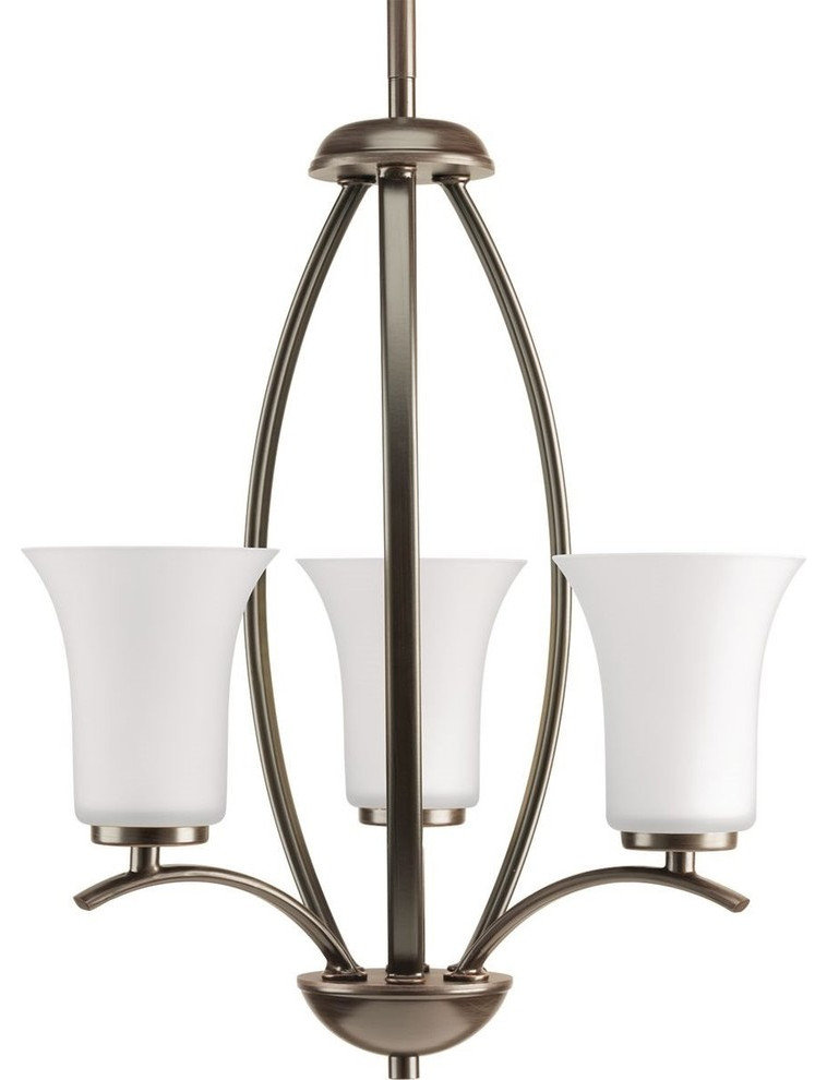 Progress Lighting Joy 3-Light, Foyer, Antique Bronze - Transitional ...