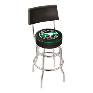 Holland L7C4 North Dakota 25" Double-Ring Counter Stool - Chrome ...