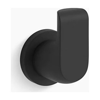 Kohler 97499-BN Avid Single Robe Hook - Contemporary - Robe & Towel ...