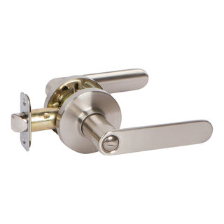 Delaney 502-VL Contemporary Privacy Door Lever Set - Transitional ...