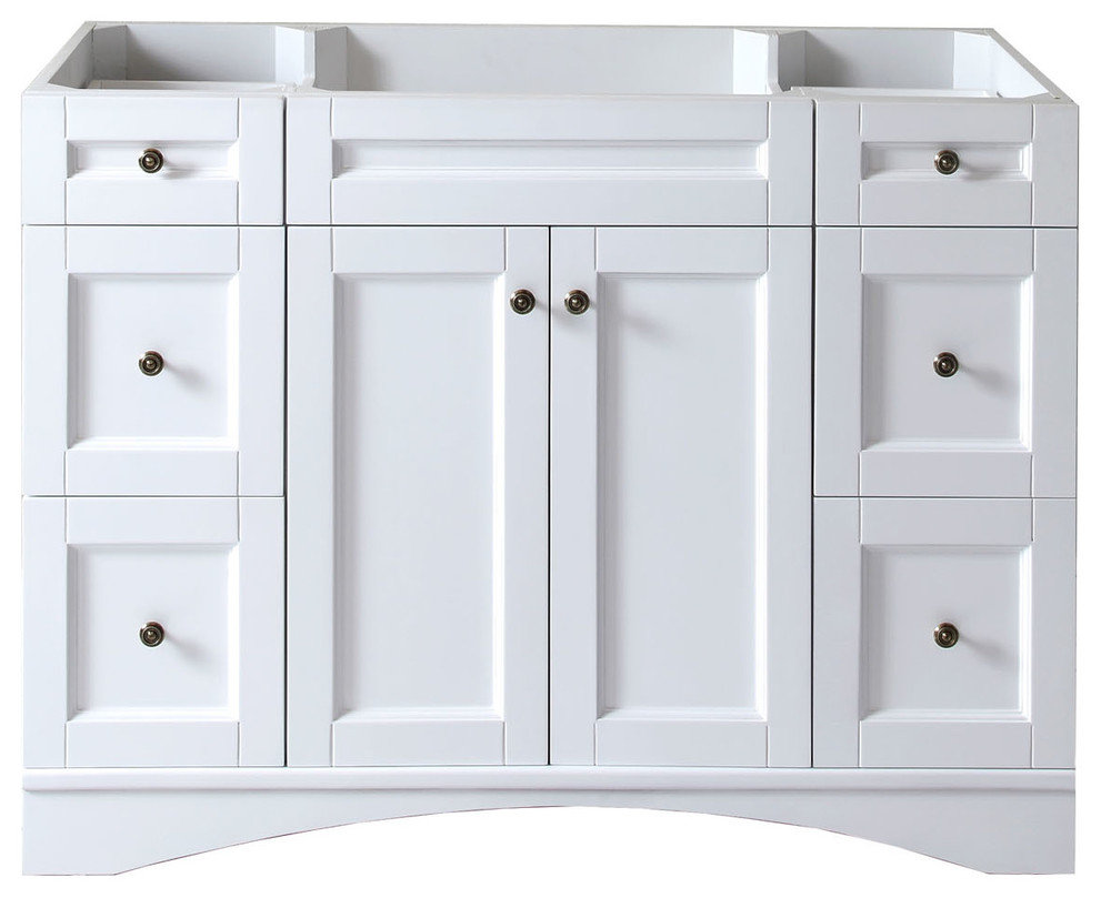 Virtu Elise 48" Cabinet Only, Espresso, 48"x22"x35" - Transitional ...