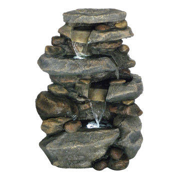 THE 15 BEST Rustic Rustic Outdoor Fountains and Ponds for 2022 | Houzz