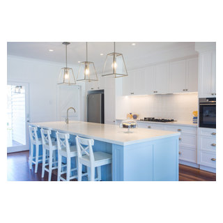 Hamptons on Hamilton - Hampton - Kitchen - Brisbane - by Makings of ...