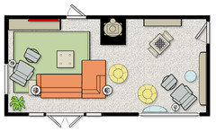 Difficult living room layout