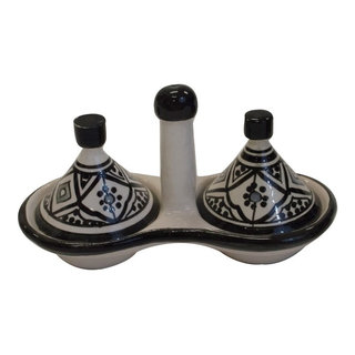 Classic Design Spice Duo Tagine - Mediterranean - Condiment Sets - by ...