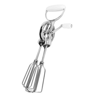 Fox Run Stainless Steel and White Hand Mixer - Contemporary - Mixers ...