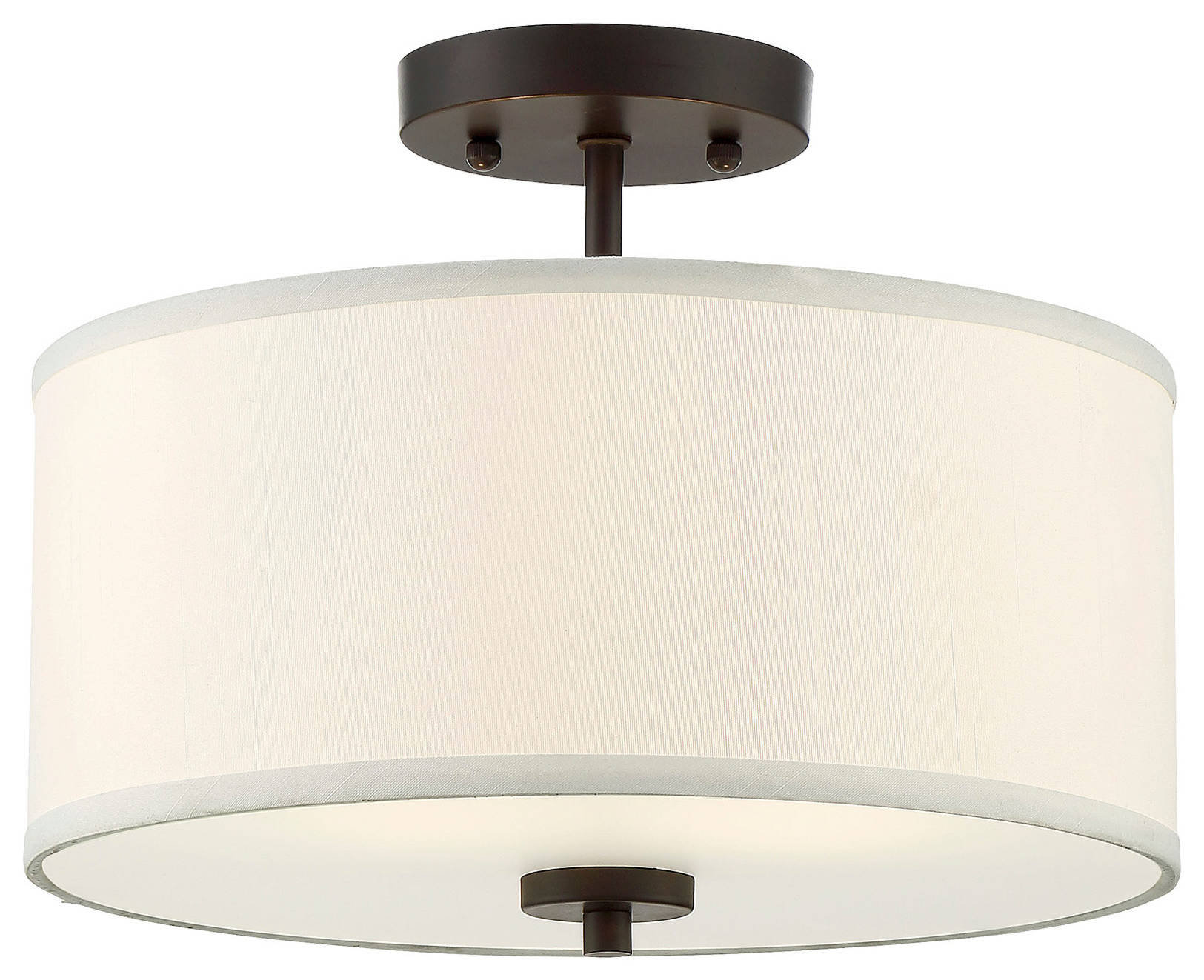 Beautiful Things Lighting Rustica 2 Light Semi Flush 42070 ...