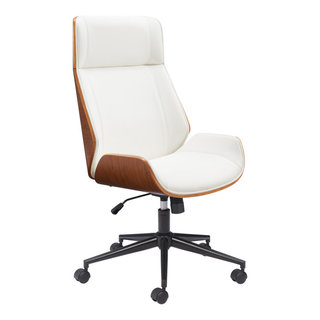 Flex High Back Office Chair White - Transitional - Office Chairs - by ...