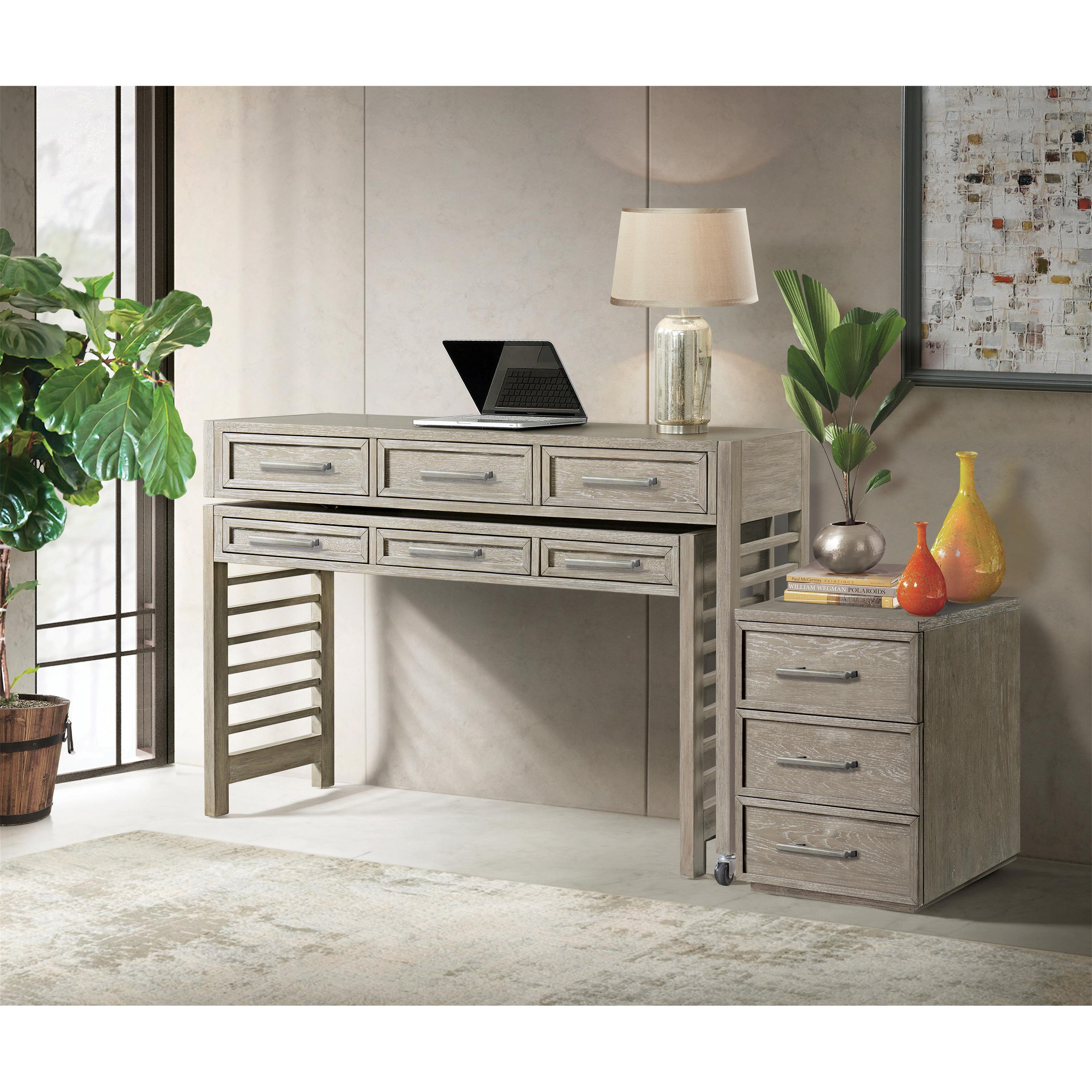 Riverside Furniture Fresh Perspectives Swivel Desk - Farmhouse - Desks ...