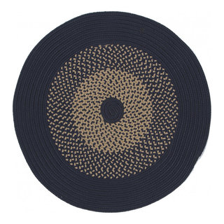 Colonial Mills Rug Winterhold Round Black Round, 15X15 - Contemporary ...