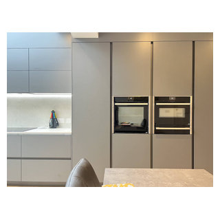 Pronorm Y-Line in Onyx Grey Kitchen - Modern - Kitchen - London - by ...