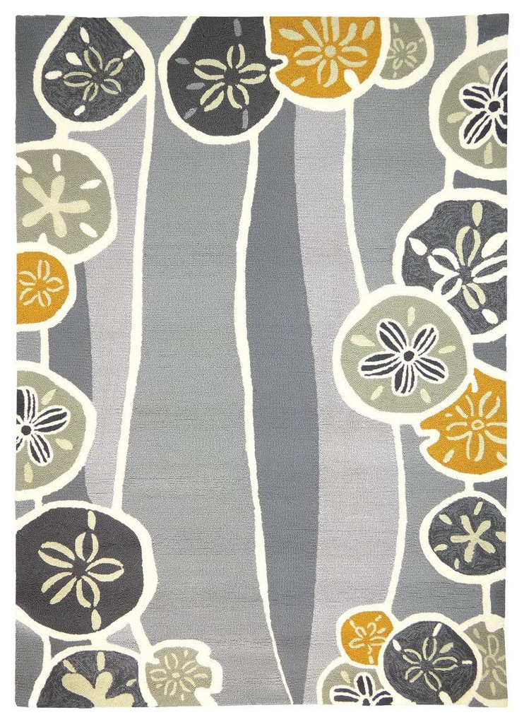 JellyBean Accent Rug Beachcomber - Neutral - Beach Style - Outdoor Rugs ...