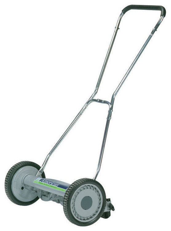 American Lawn Mower Hand Reel Lawn Mower - Transitional - Outdoor Power ...