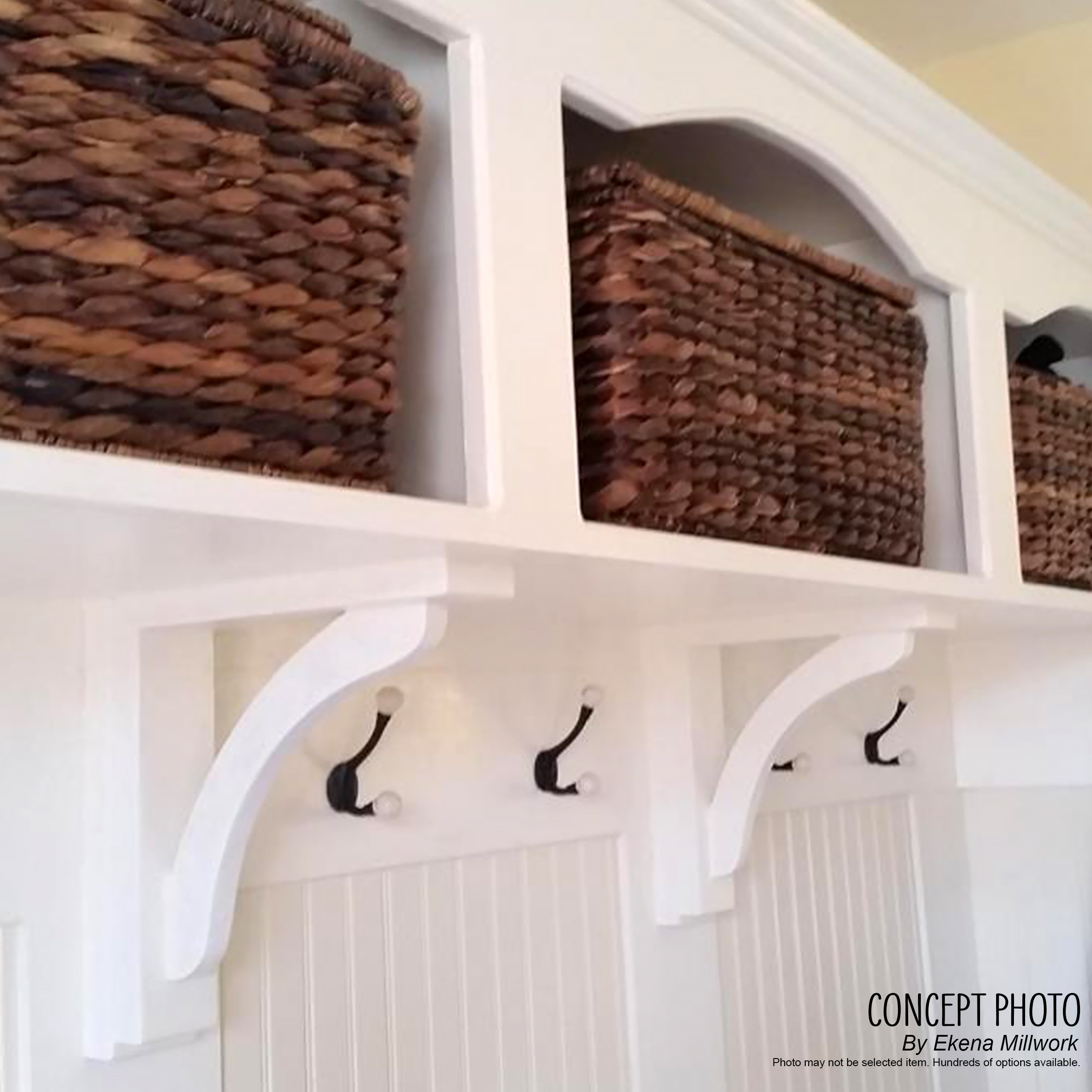 Thompson Wood Bracket, 2 1/2"W x 6"D x 8"H - Traditional - Corbels - by ...