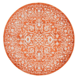 Contemporary Classique SIenna Area Rug, 6' Round - Mediterranean - Area ...