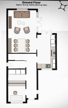 Any inspiration for changing downstairs layout? | Houzz UK