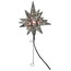 Tin Moravian Star Light Tree Topper - Traditional - Christmas Ornaments ...