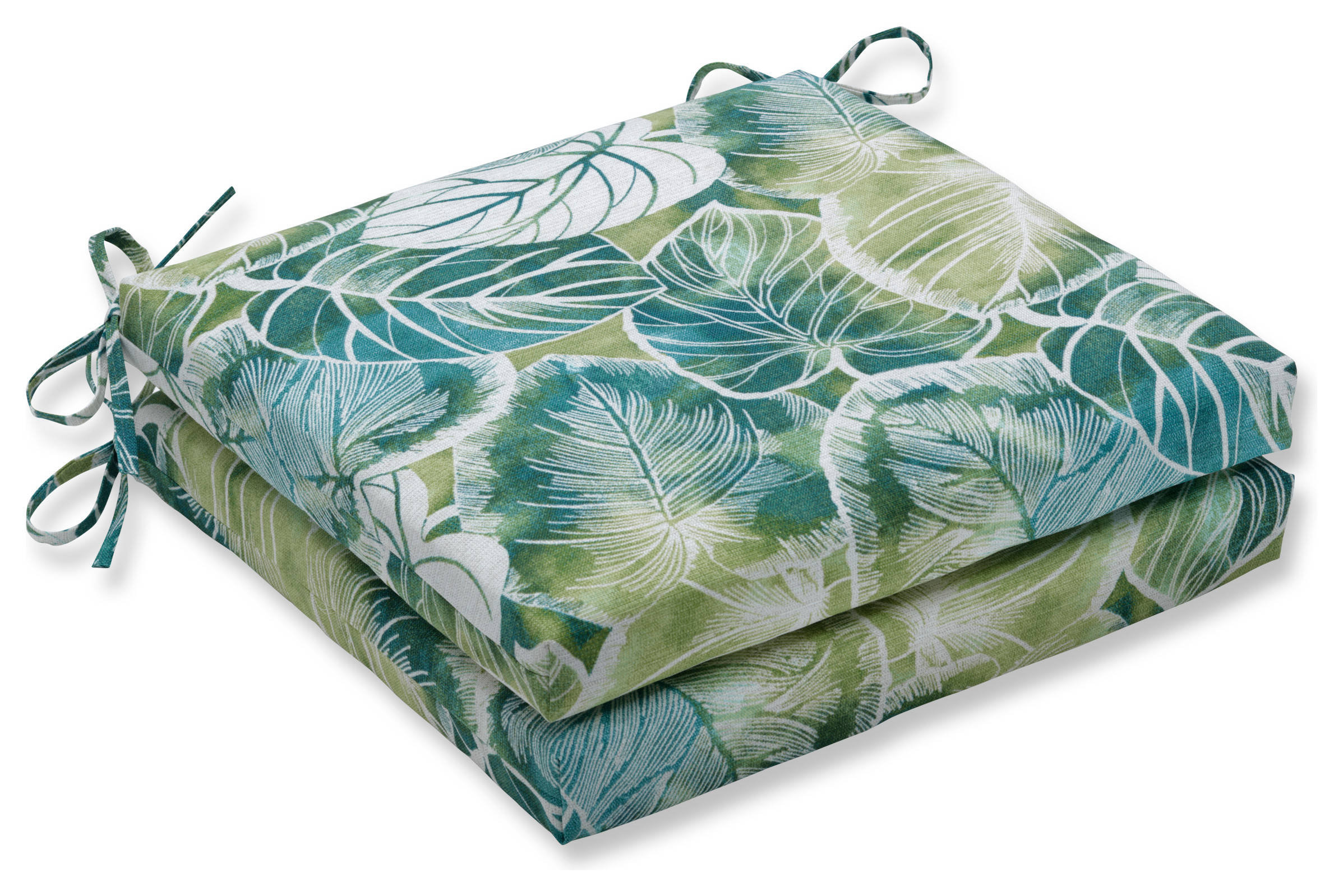 Key Cove Lagoon Oversized Seat Cushion Set, Set of 2, 20"x20"x3 ...