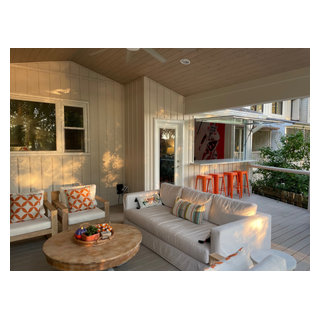 Clemson Deck Renovation with Gas Strut Window - Deck - Other - by ...