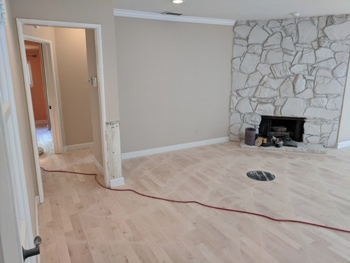 What wall color to pair with light maple floors?
