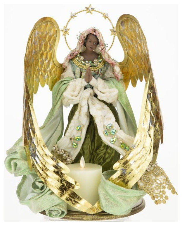 Mark Roberts 2021 African-American Praying Angel Figurine 16 ...