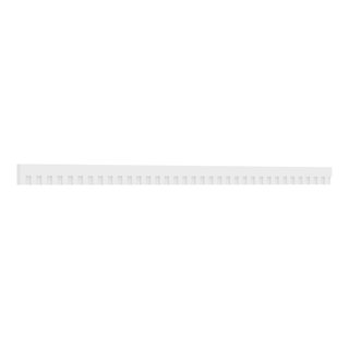 Elizabeth Architectural Grade PVC Dentil Trim w/Backplate, 4"H x 1"P x ...