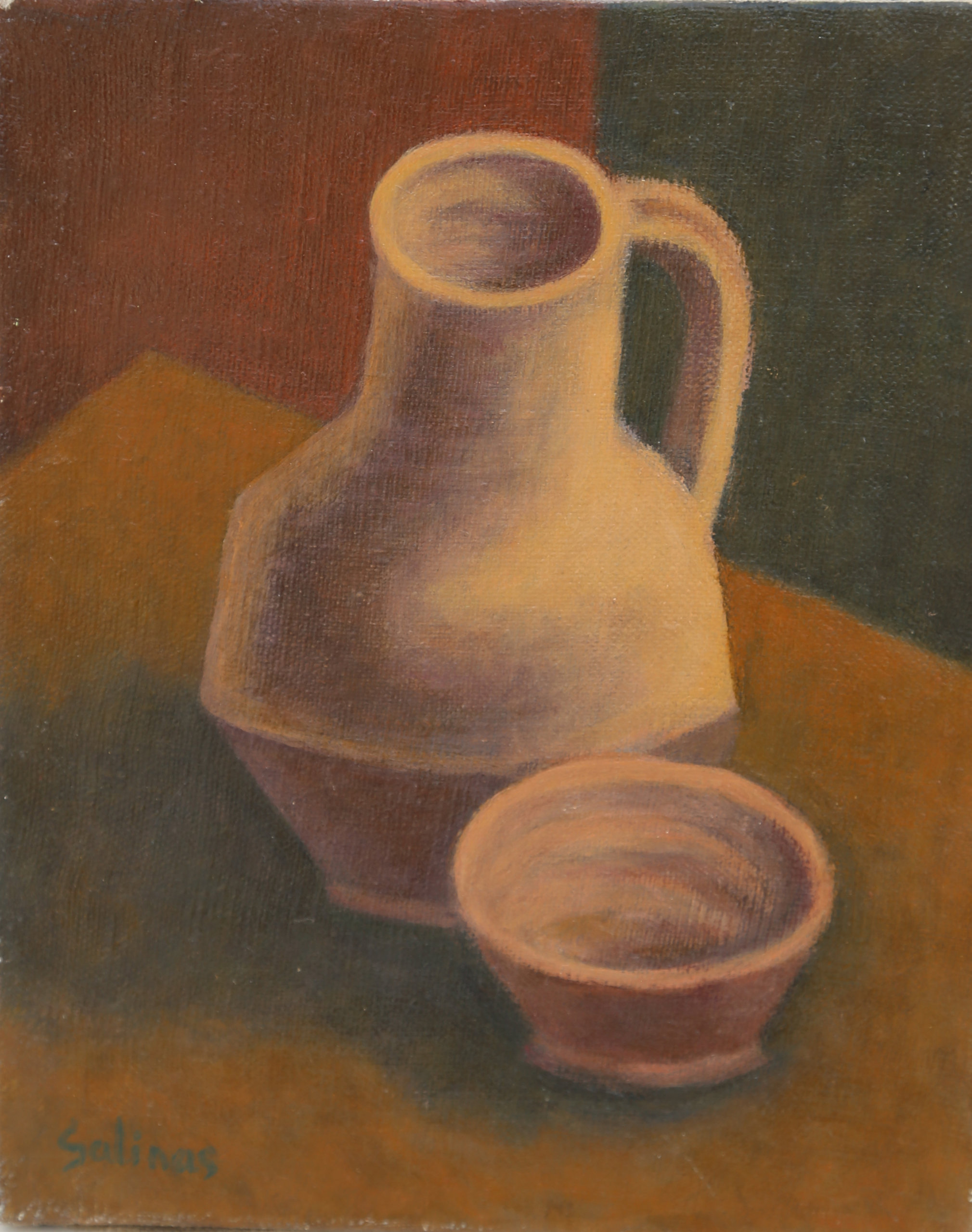 Pichet et Tasse, 1089, Laurent Marcel Salinas, 8.5x11 - Contemporary ...