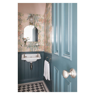 Victorian Double Fronted Villa in Brighton - Victorian - Powder Room ...