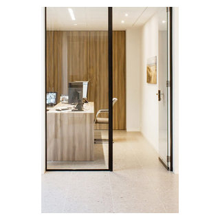 SB130 AGGLOTECH GREY TERRAZZO - Hall - Los Angeles - by Ollin Stone | Houzz