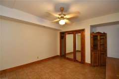 Backwards House. Walkout Basement in Front of House