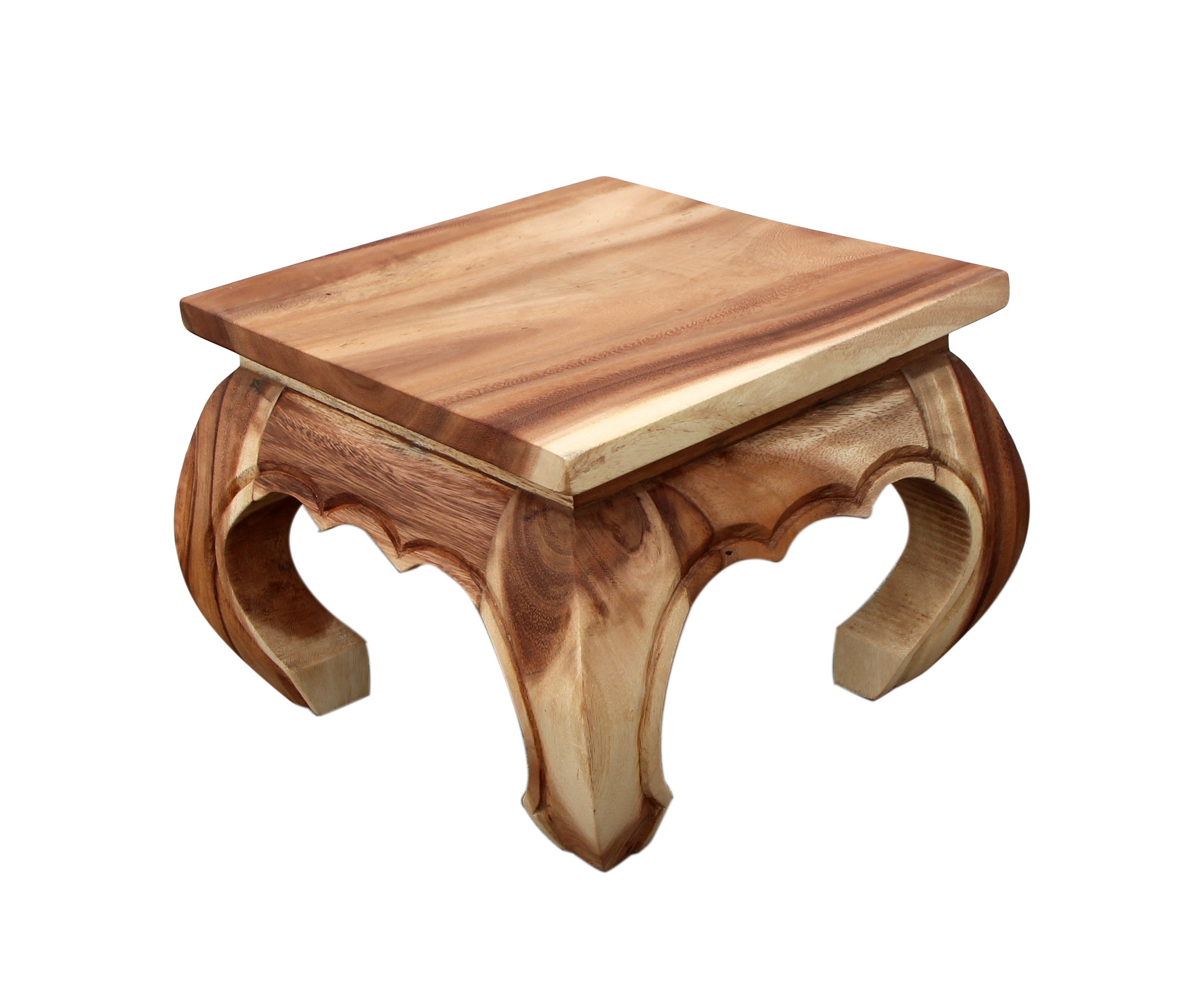 Natural Wood Opium Table - Asian - Side Tables And End Tables - by ...