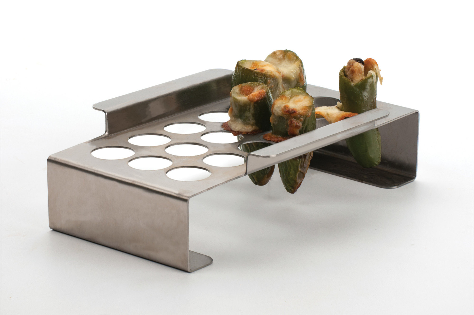 RSVP Stainless Steel BBQ Jalapeño Roasting Rack - Transitional - Grill ...